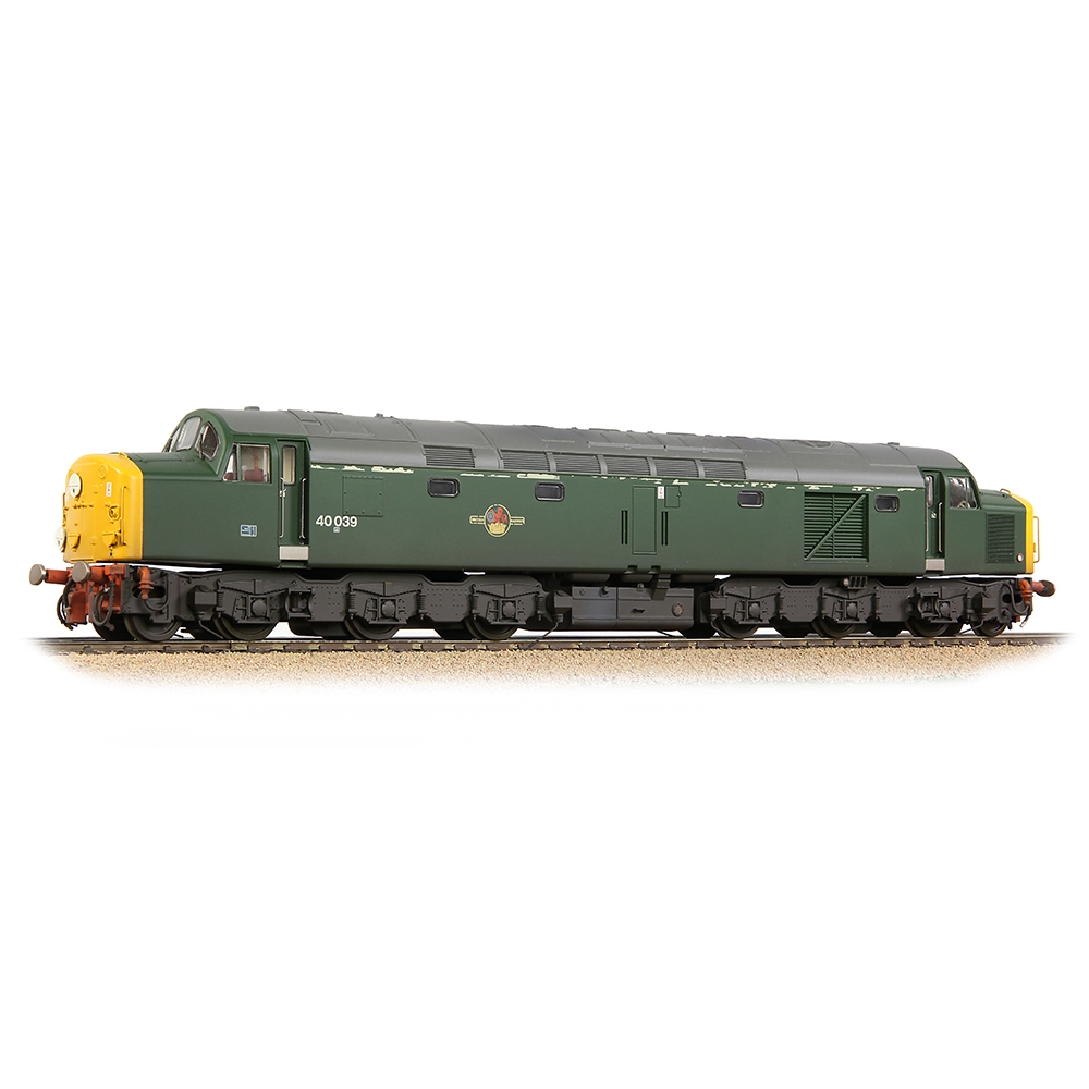 32-492 - Class 40 Diesel 40039 BR Green Full Yellow Ends (Weathered ...