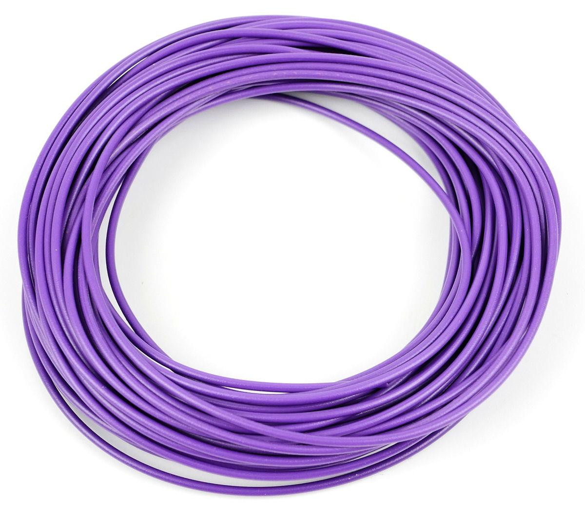 GM11PP - PURPLE WIRE (7 X 0.2MM) 10M - Durham Trains of Stanley