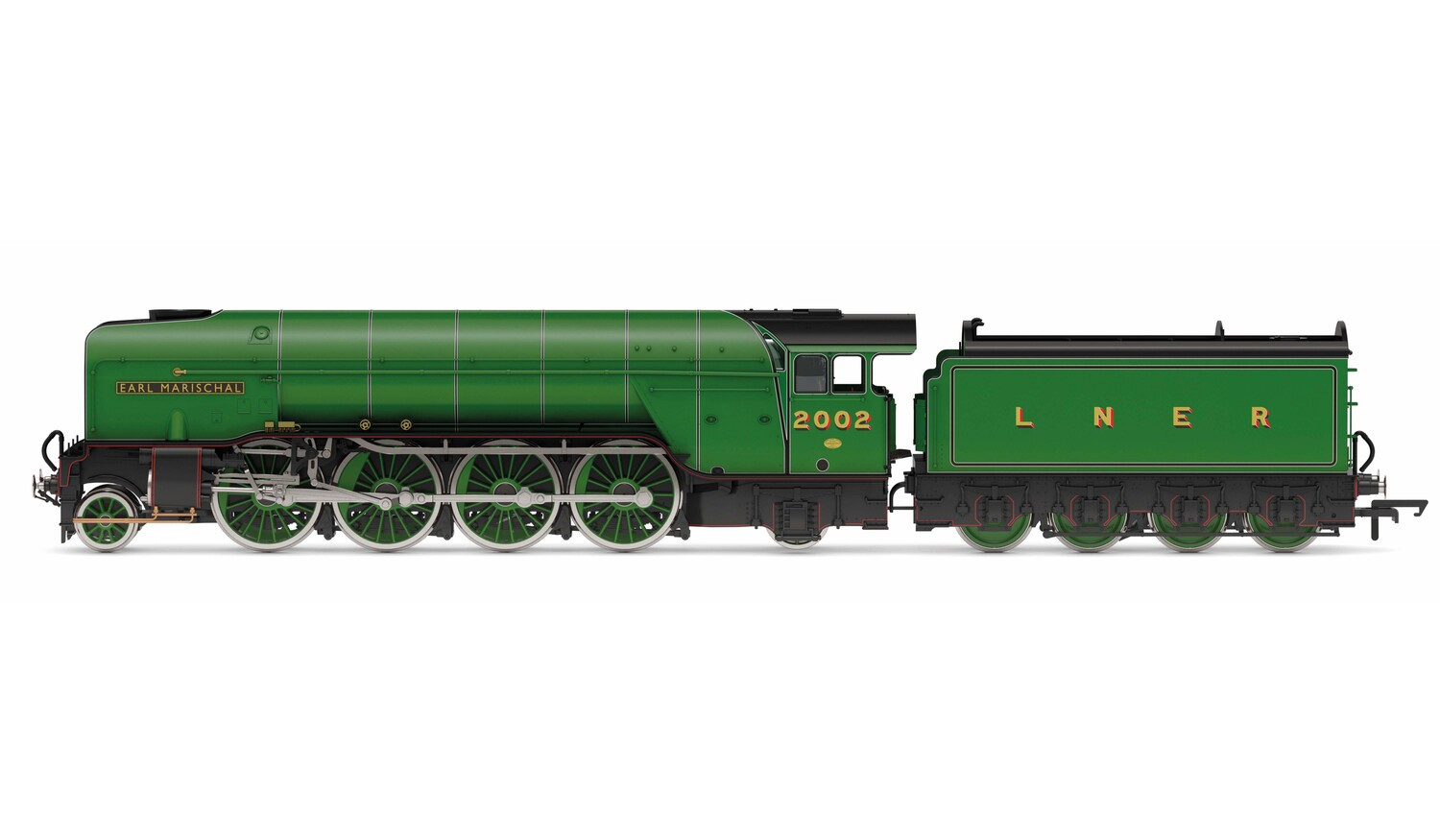 R3984 - LNER, P2 Class, 2-8-2, 2002 Earl Marischal - Durham Trains of ...