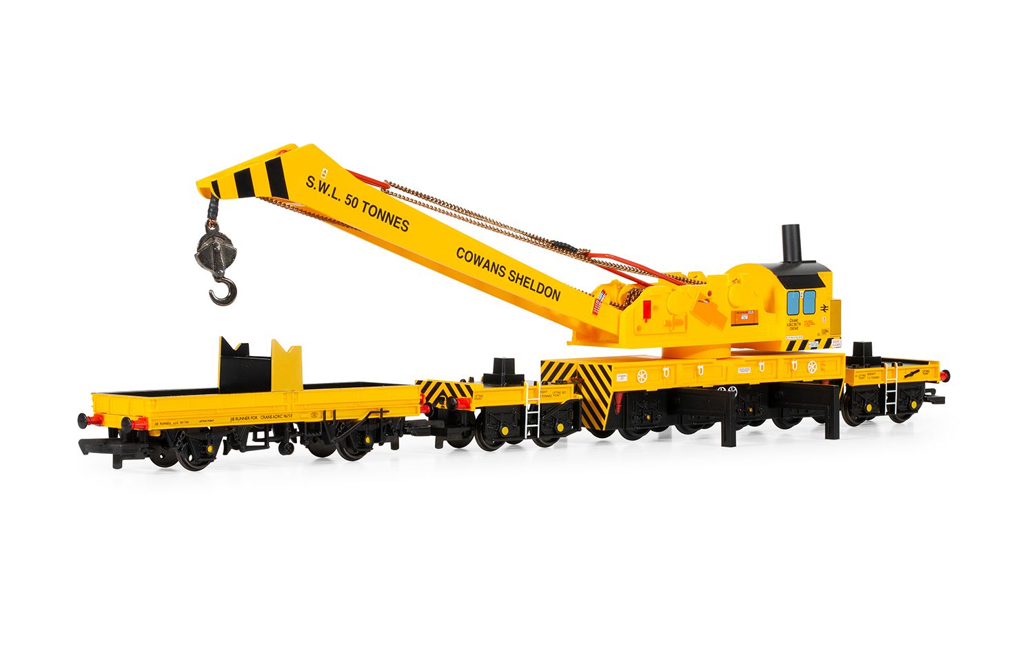 R60123 - BR 50T Breakdown Crane 1:1 Collection - Durham Trains of Stanley