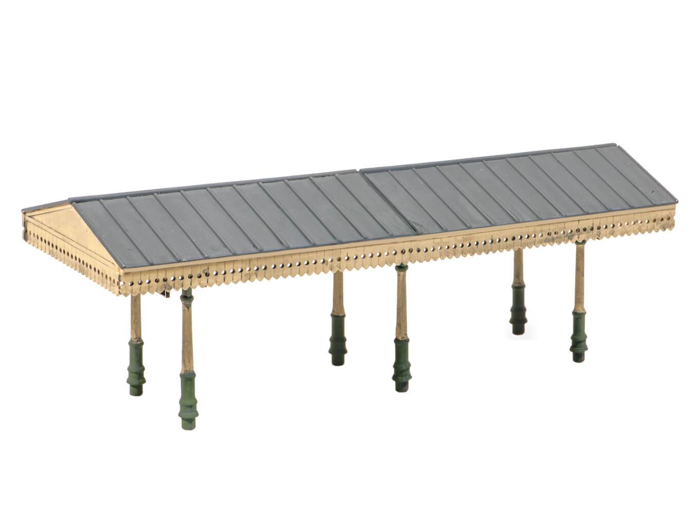 SS54 - Station Platform Canopy - Durham Trains of Stanley
