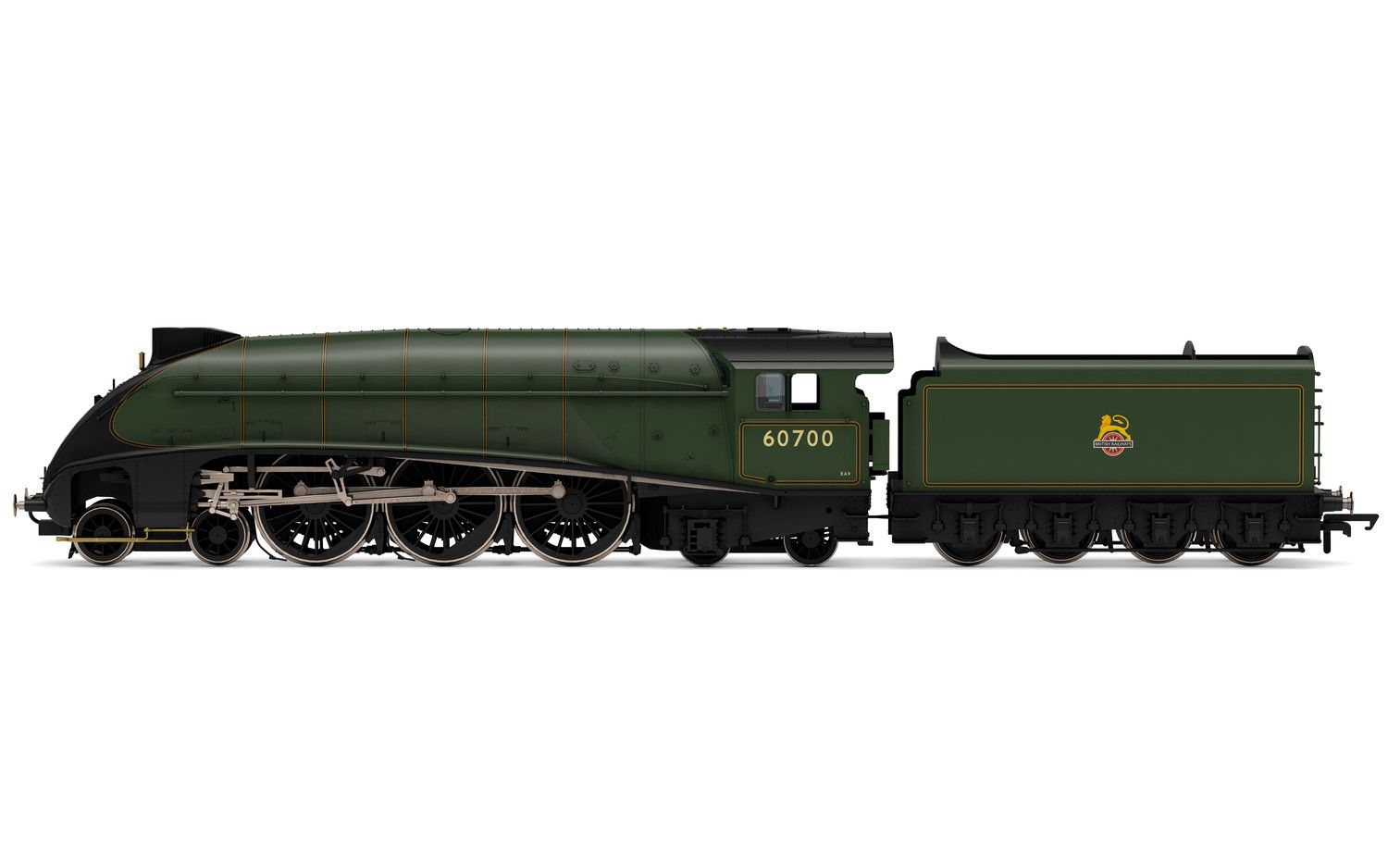 R3844 - BR Rebuilt W1 60700 - Durham Trains of Stanley