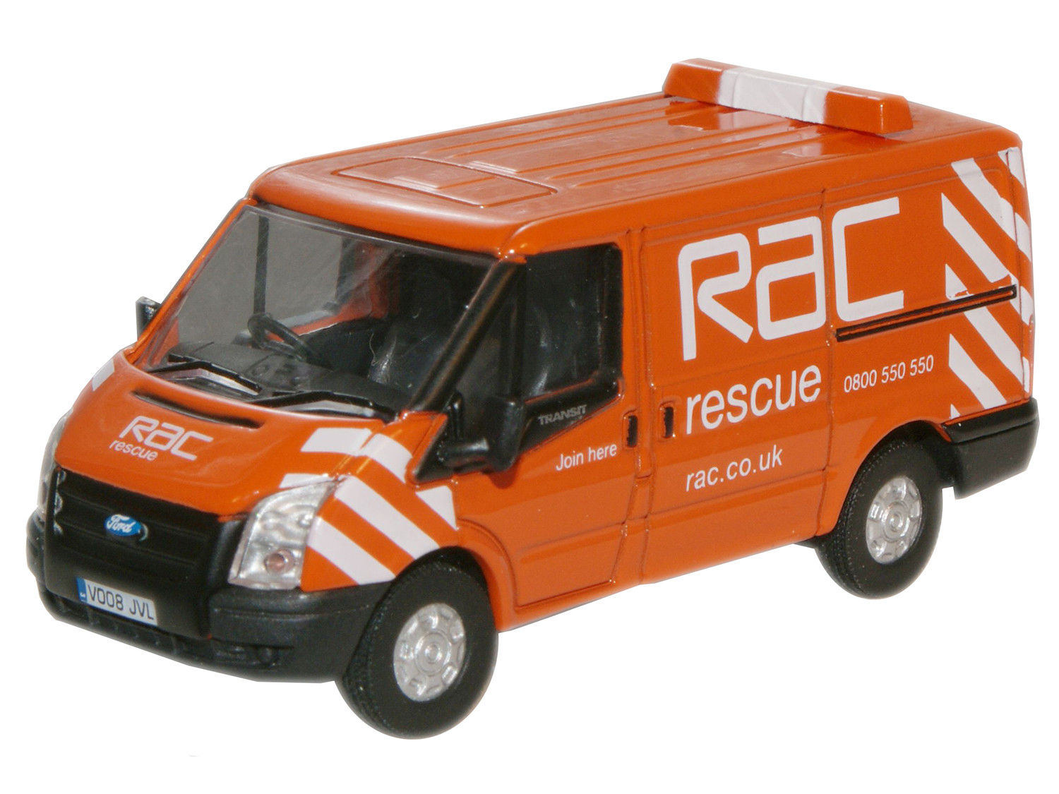 76FT003 - RAC Ford transit van mk5 - Durham Trains of Stanley