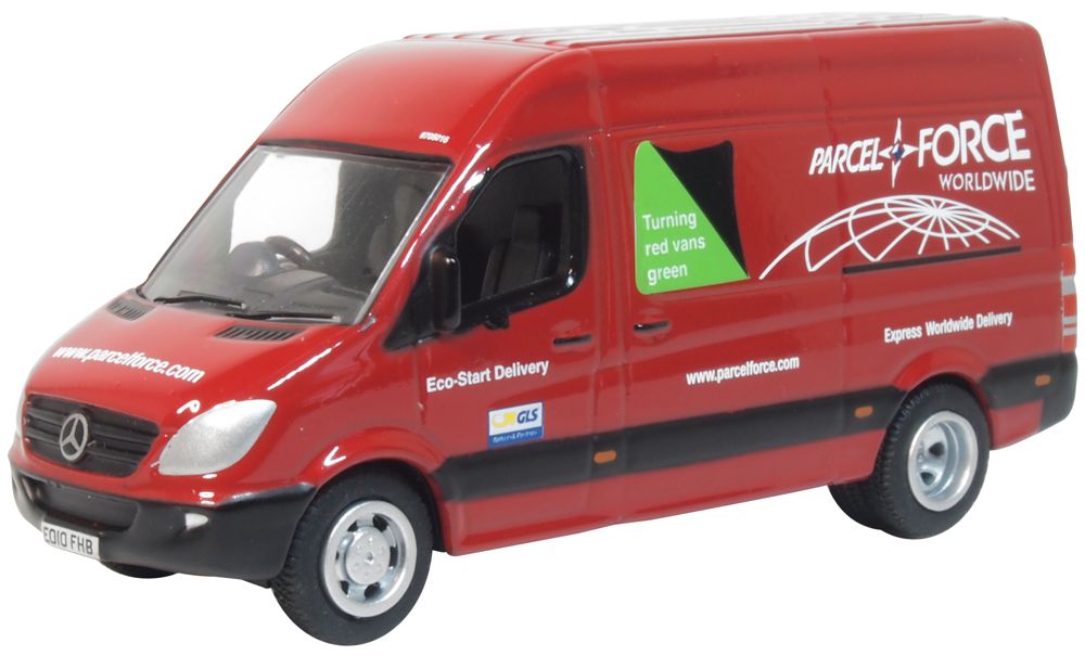 76MSV005 - Mercedes Sprinter Parcelforce - Durham Trains of Stanley