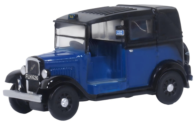 120AT002 - Austin Low Loader Taxi Oxford Blue - Durham Trains of Stanley