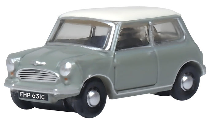 NMN009 - Classic Mini TWeed Grey / OEW - Durham Trains of Stanley