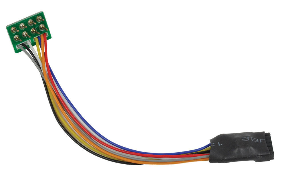 36-563 - 6-Pin Decoder Socket with 8 Pin Plug - Durham Trains of Stanley