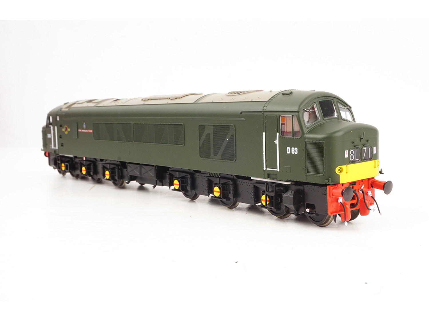 45102 - BR Green class 45 D63 small yellow panels - Durham Trains of ...