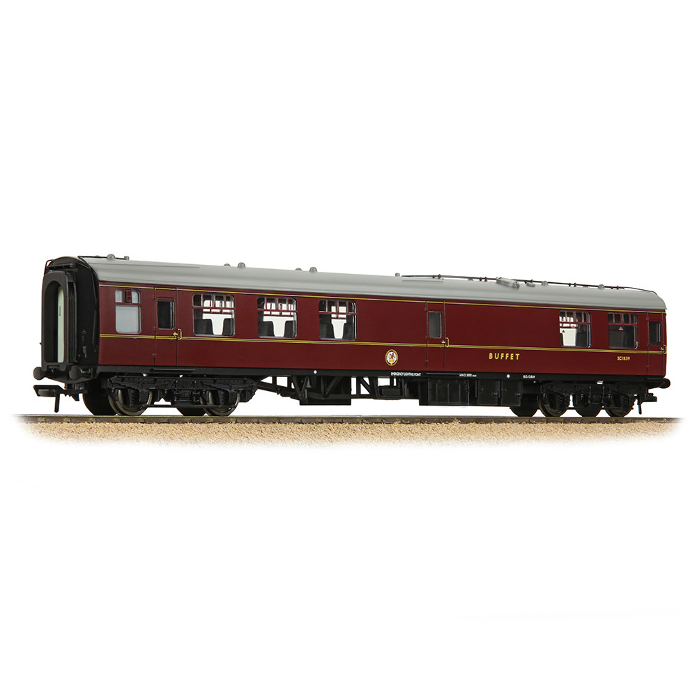 39-261C - BR MK1 RMB BR Maroon - Durham Trains of Stanley