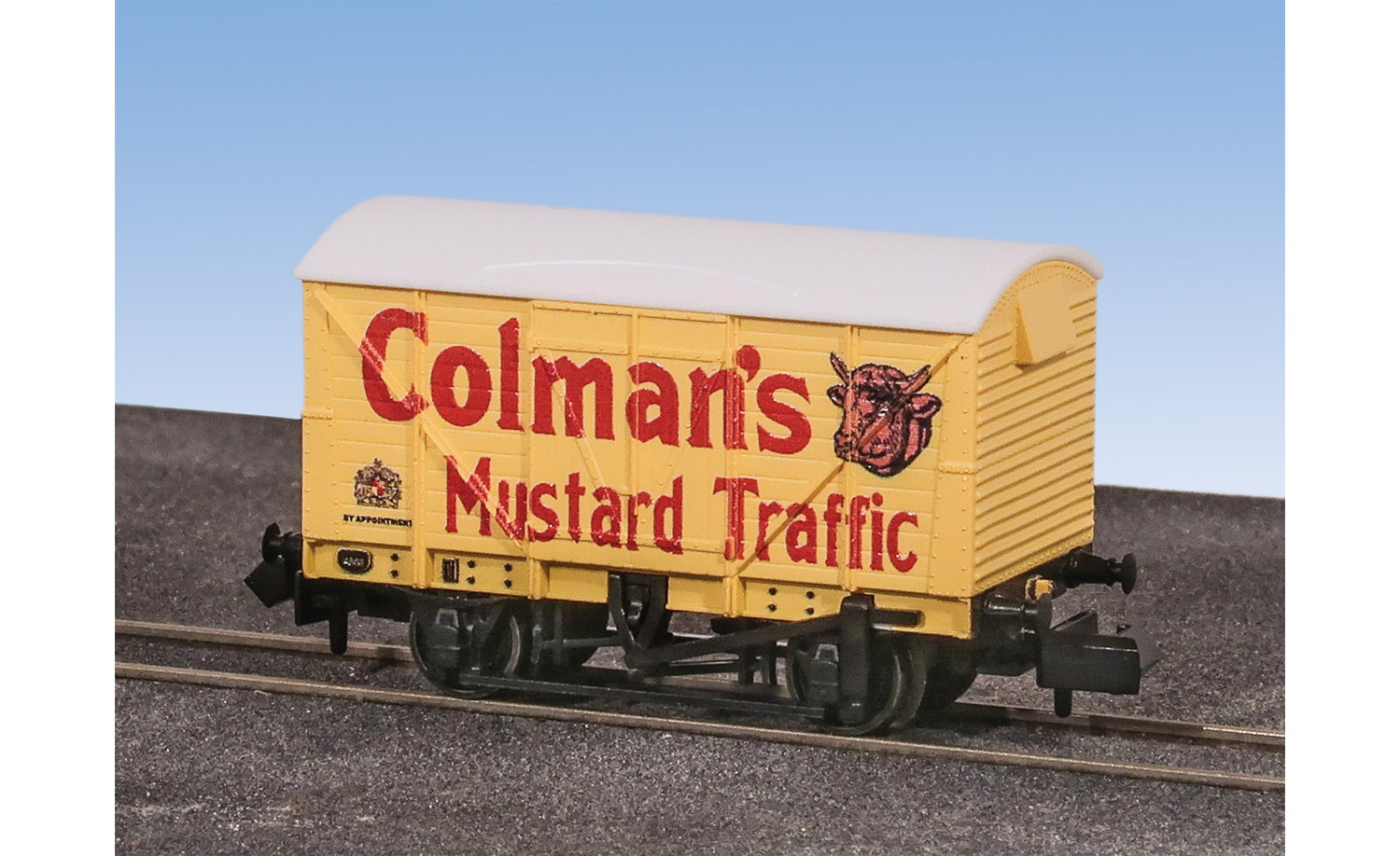NR2004P - BR Vanfit Colmans Mustard - Durham Trains of Stanley