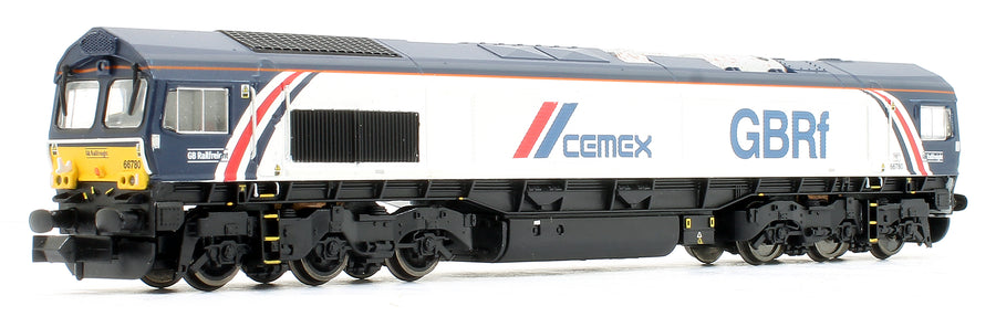 2D-007-014 - Class 66 GBRf Cemex - Durham Trains of Stanley