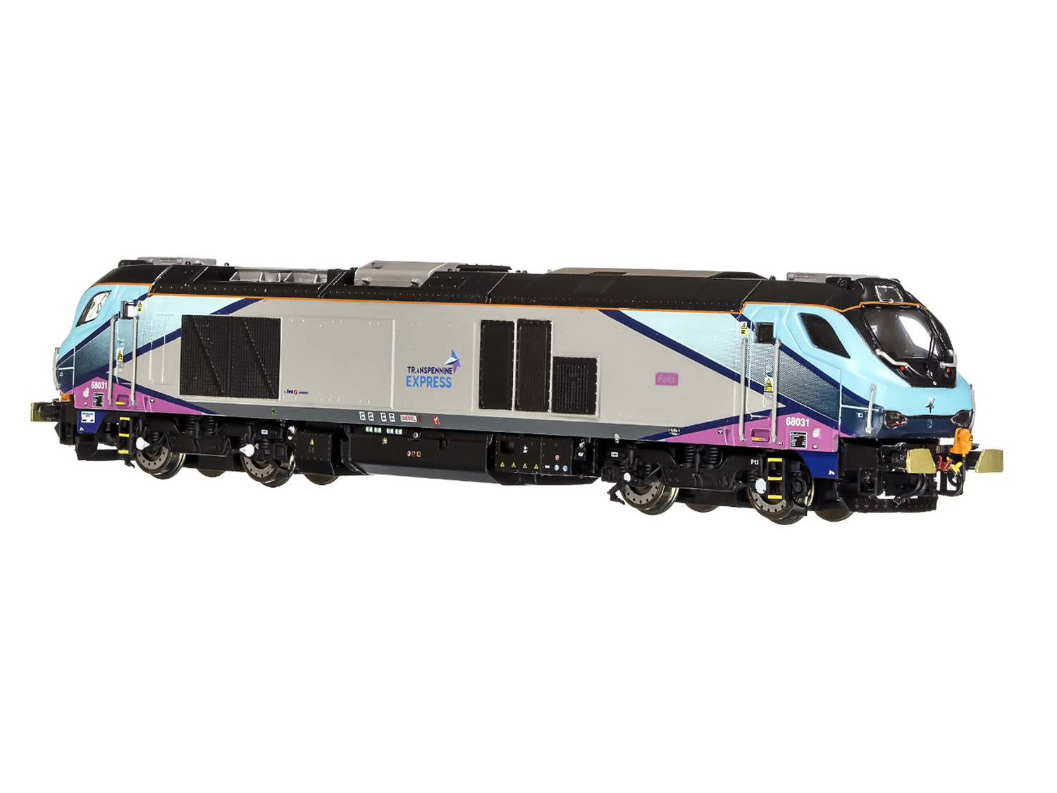 2D-022-015S - Class 68 031 Transpennine Express - Durham Trains of Stanley