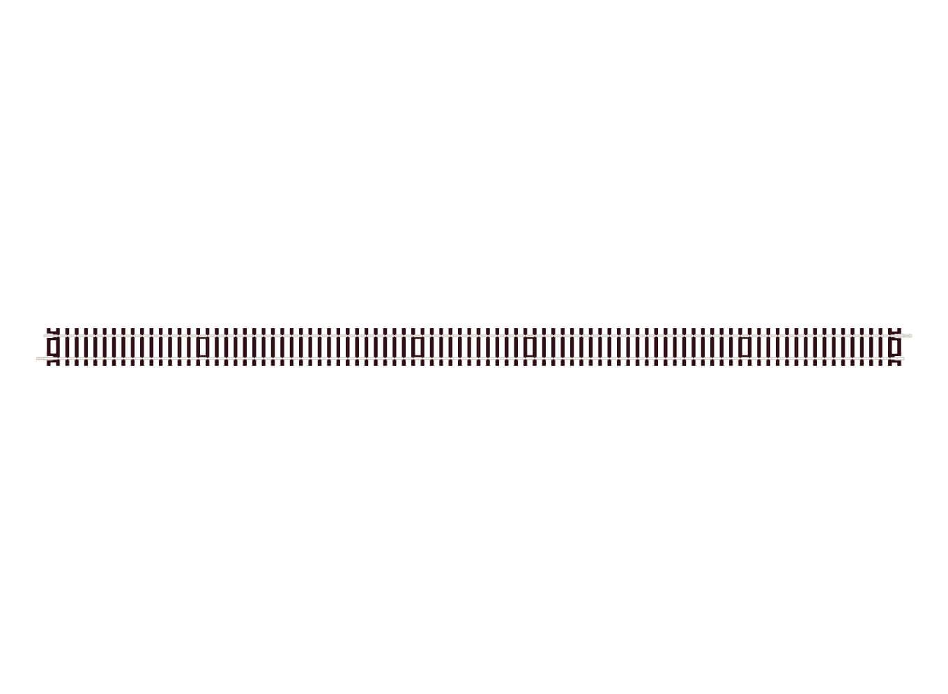 ST-204 - Long Straight Track - Durham Trains of Stanley