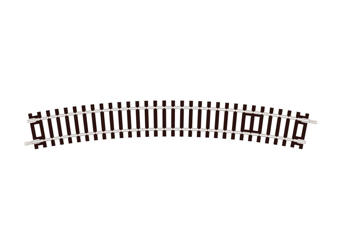 ST-235 - No-4 Radius Standard Curve - Durham Trains of Stanley
