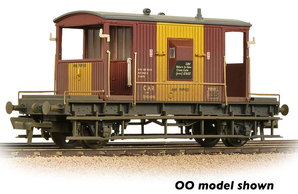 377-530 - BR 20T CAR Brake Van BR Baux - Durham Trains of Stanley