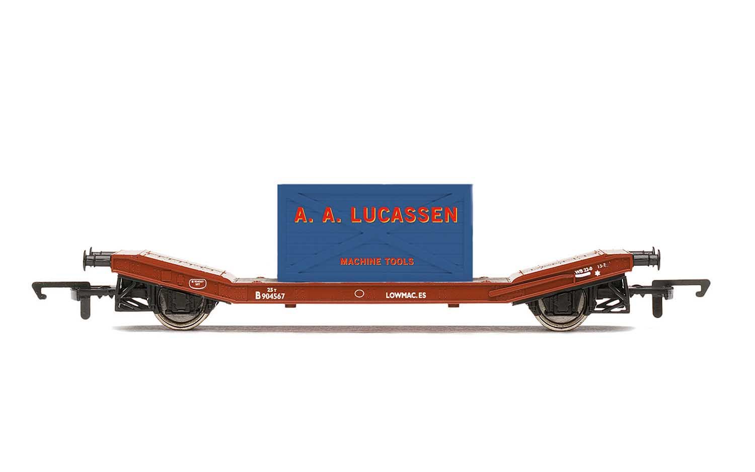 R60073 - Lowmac and load machine tools - Durham Trains of Stanley R60073 - Lowmac and load machine tools - Durham Trains of Stanley