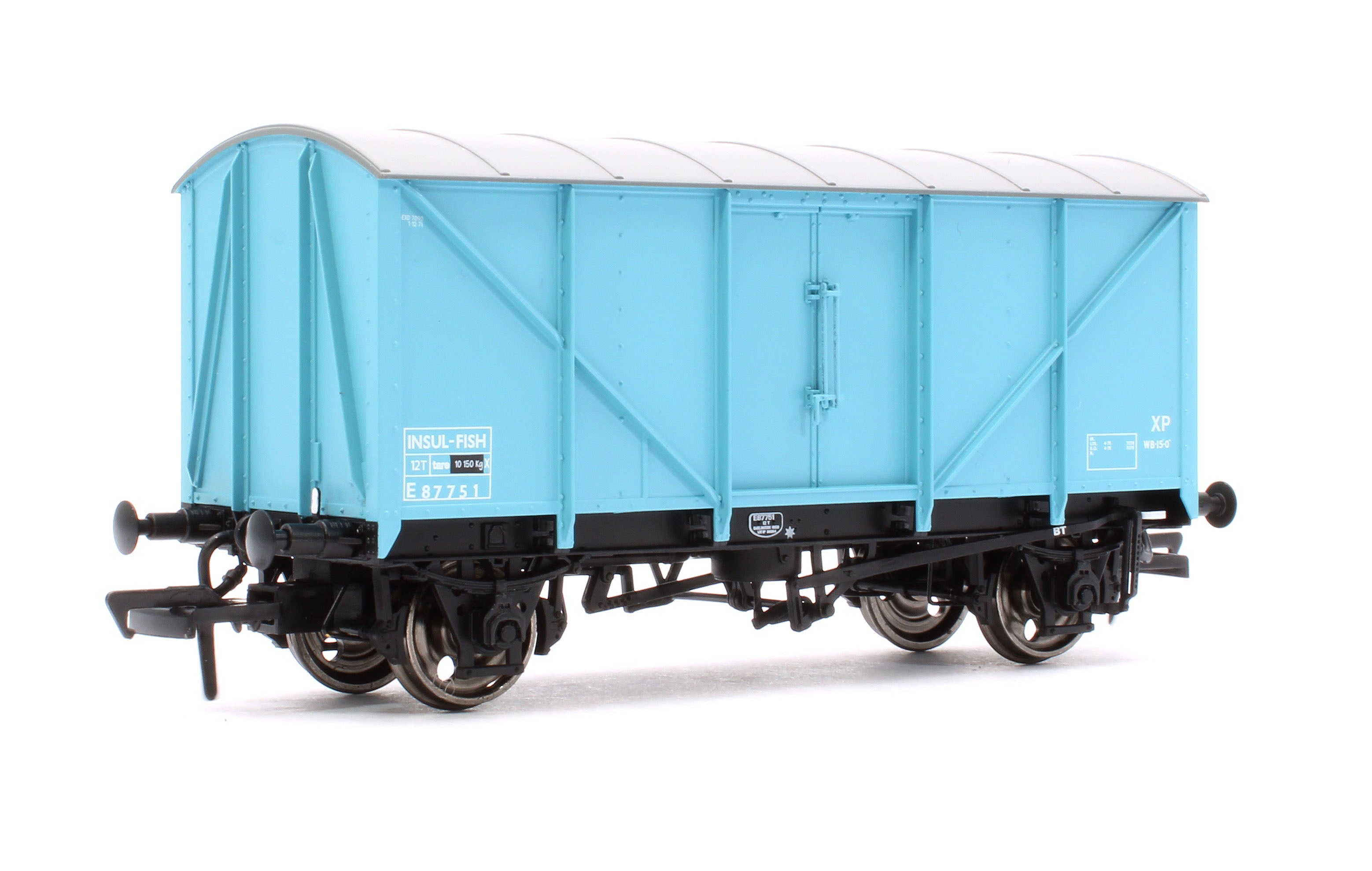 957006 - ICE Blue fish van No.E87751 - Durham Trains of Stanley