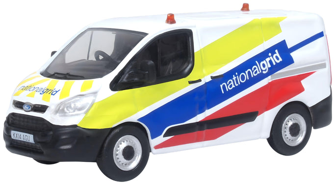 76CUS004 - Ford transit custom national grid - Durham Trains of Stanley